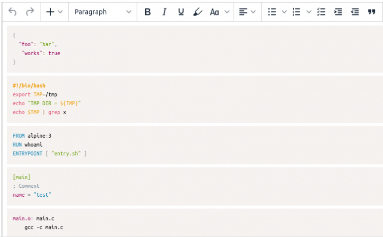 Syntax-Highlighting für weitere Sprachen in HCL Connections 6.5 TinyMCE Editor | U-Labs