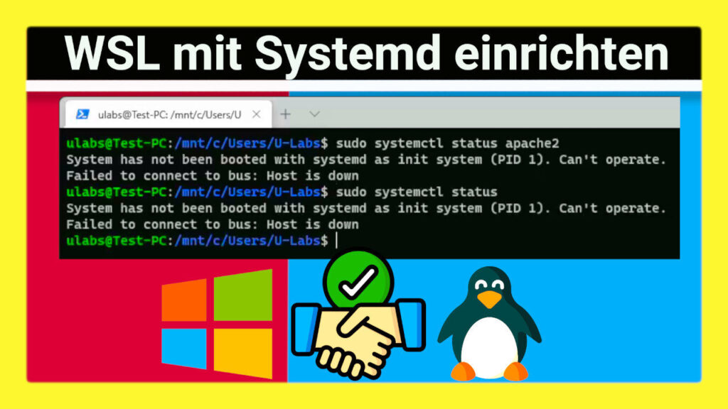 Systemd in WSL nutzen: So behebst du den „System has not been booted with systemd as init system ...