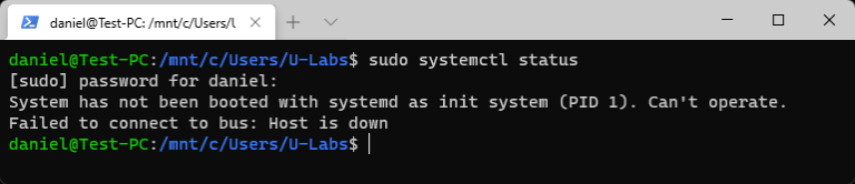 Systemd in WSL nutzen: So behebst du den „System has not been booted ...